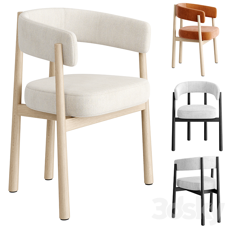 Dalya Bridge Chair - Chair - 3D model