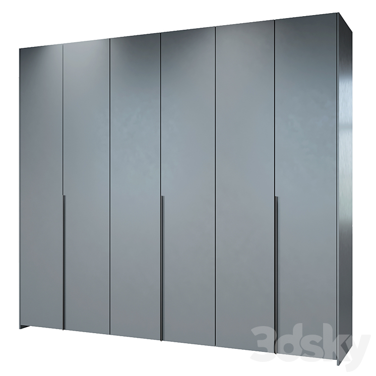 Saffiano by Flou - Wardrobe & Display cabinets - 3D model