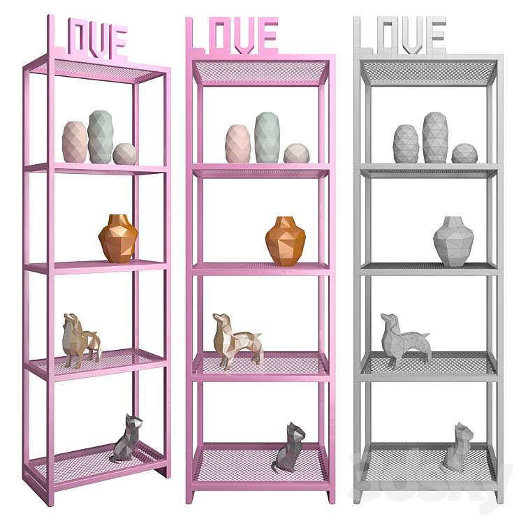 Rack ARCHPOLE Sieve - Rack - 3D model