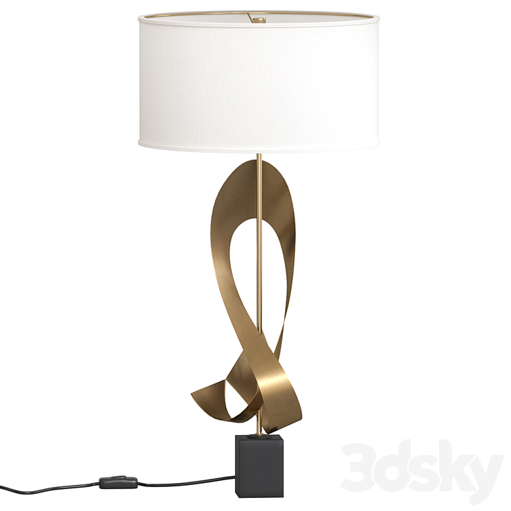 BRUTALIST RIBBON BUFFET LAMP - Table lamp - 3D model