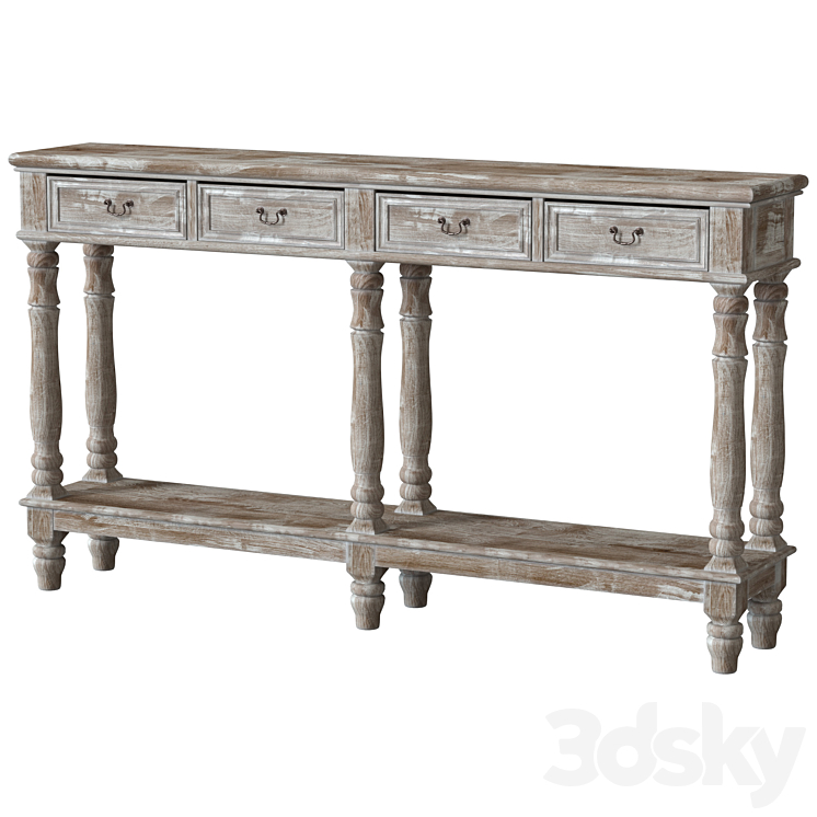 American classic console - Console - 3D model