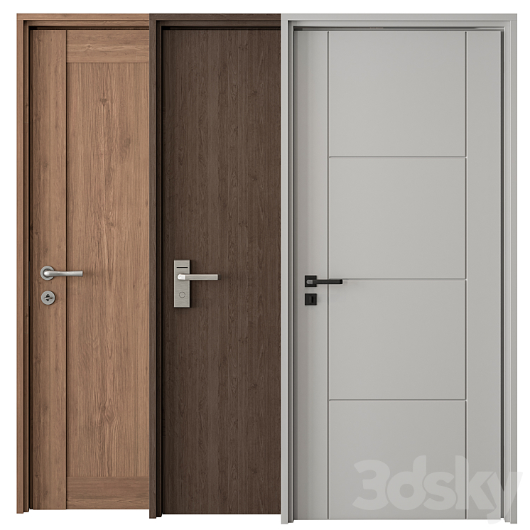 Doors Set 57 - Doors - 3D model
