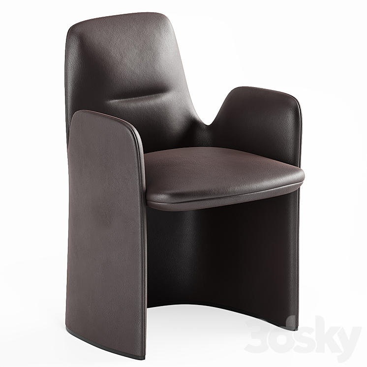 Poliform Guest - Arm chair - 3D model