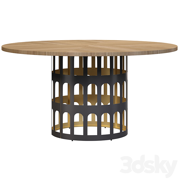 COLOSSEUM DINING TABLE by bakerfurniture - Table - 3D model