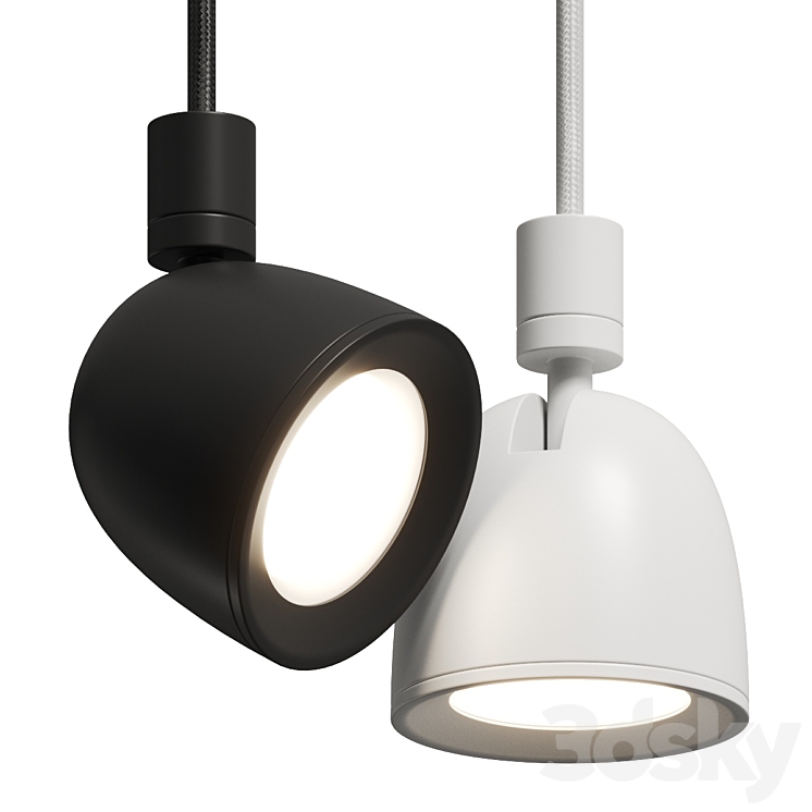Sistema U Pendant Lamp - Pendant light - 3D model