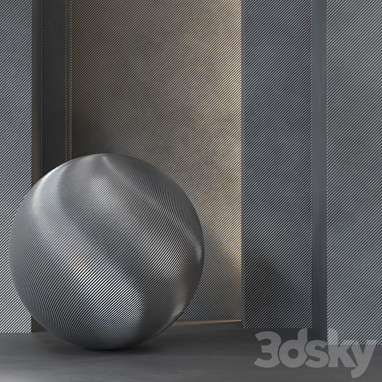 Metal Sheet Texture 4K - Seamless - Metal - 3D model