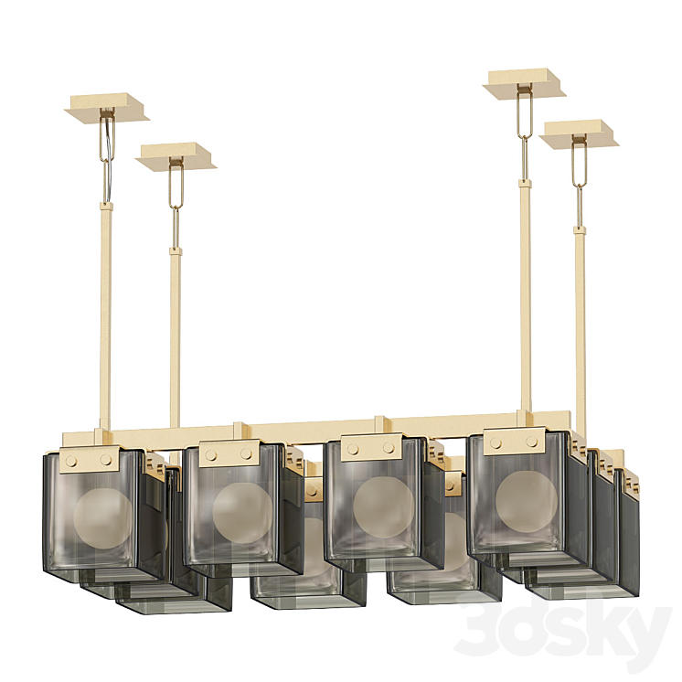 Cambridge Quad - Pendant light - 3D model