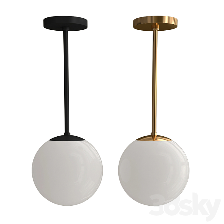 Astro globe - Pendant light - 3D model