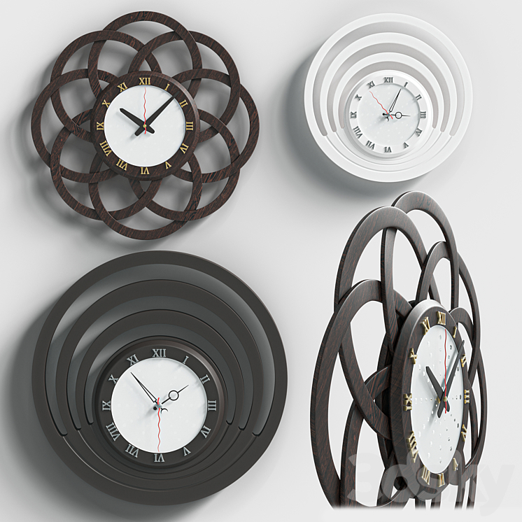 wall clock MADO - Watches & Clocks - 3D model