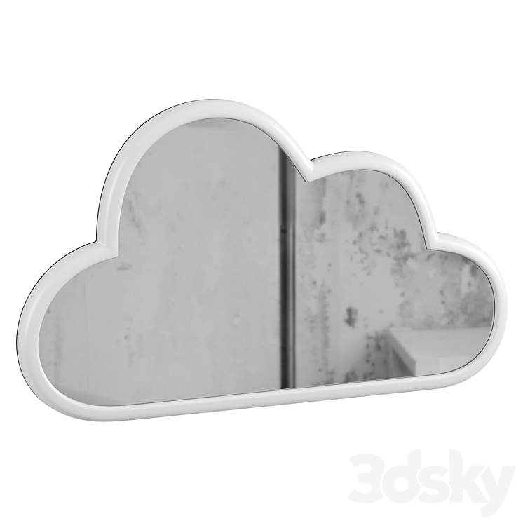cloud mirror - Mirror - 3D model