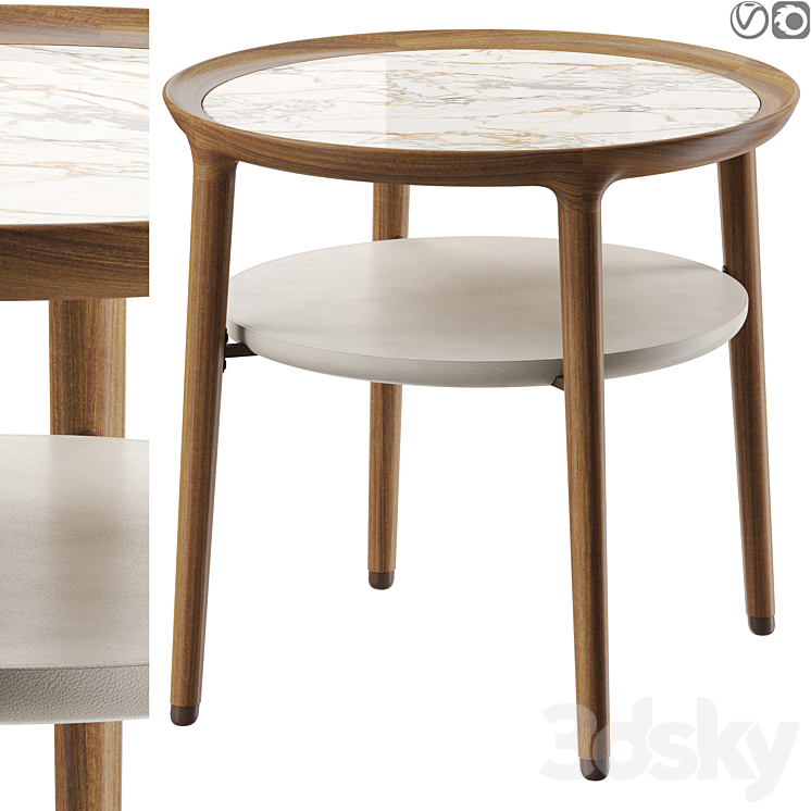 Giorgetti Romeo 53405 - Table - 3D model