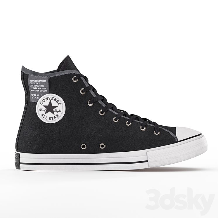 Converse Chuck Taylor All Star sneakers - Сlothes and Footwear - 3D model