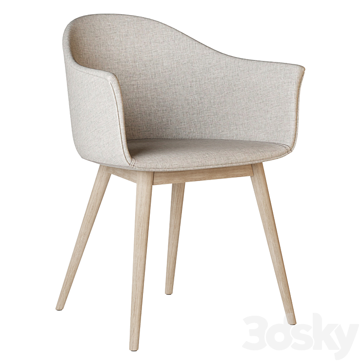 MENU - Harbor Dining Chair - Chair - 3D model