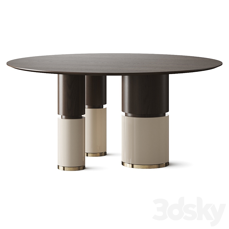 Capital Collection Loic Dining Table - Table - 3D model