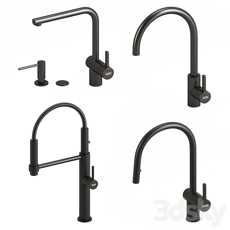 Franke kitchen faucets - Faucet - 3D model