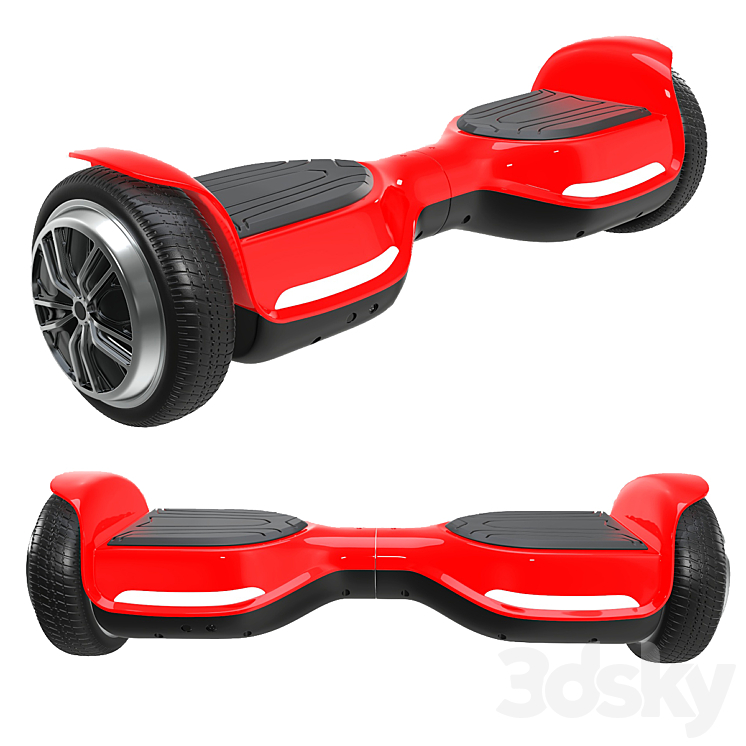 Balance scooter 01 - Ground Transport - 3D model