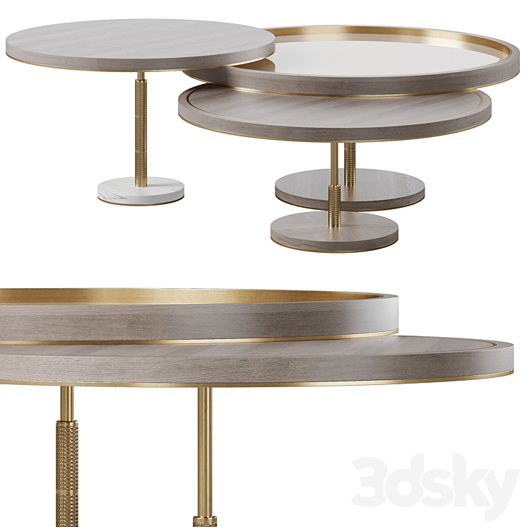 Coffee table SEATTLE by Frato - Table - 3D model