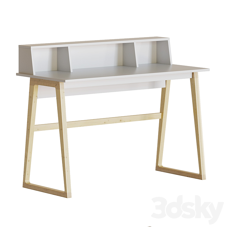 Desk Berlin-4 - Table - 3D model