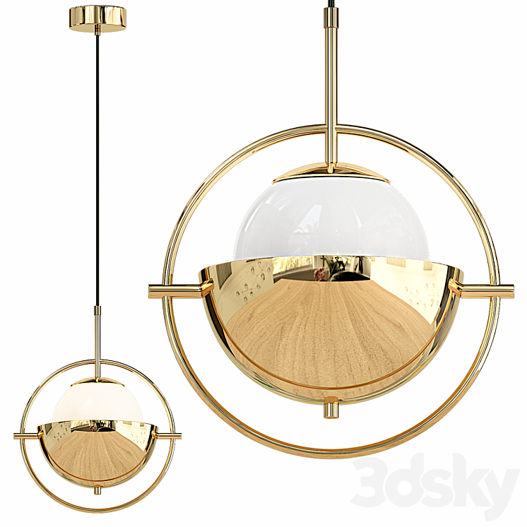 Kelly - Pendant light - 3D model