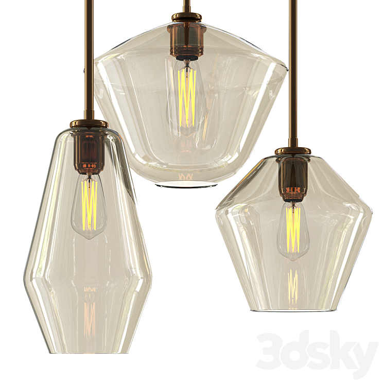 GEONNA PENDANT - Pendant light - 3D model