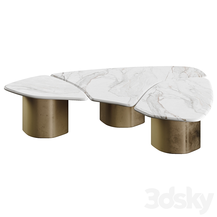 Studio Twenty Seven 27 TECTRA COFFEE TABL - Table - 3D model