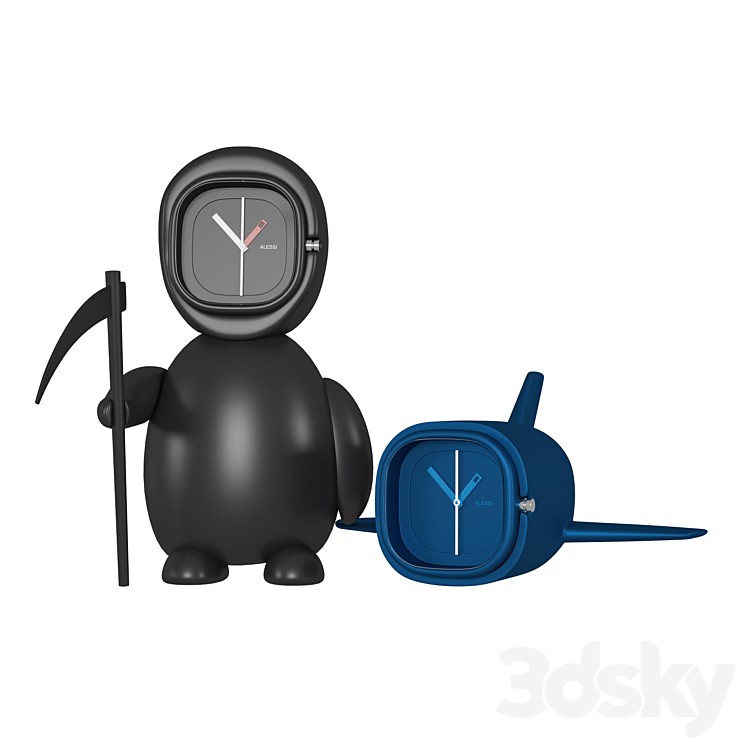 Alessi 2 - Watches & Clocks - 3D model