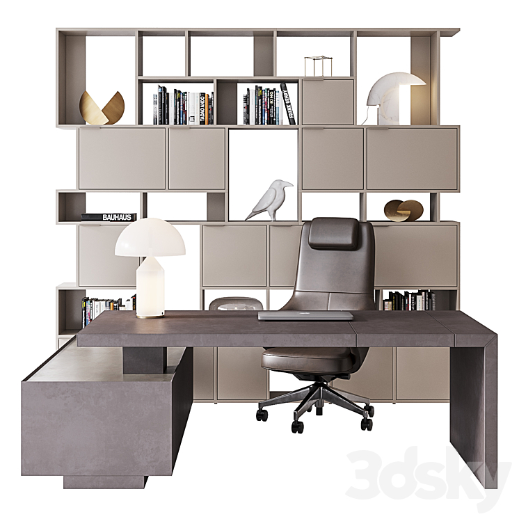 Workplace Martex Tylko Vitra - Office furniture - 3D model