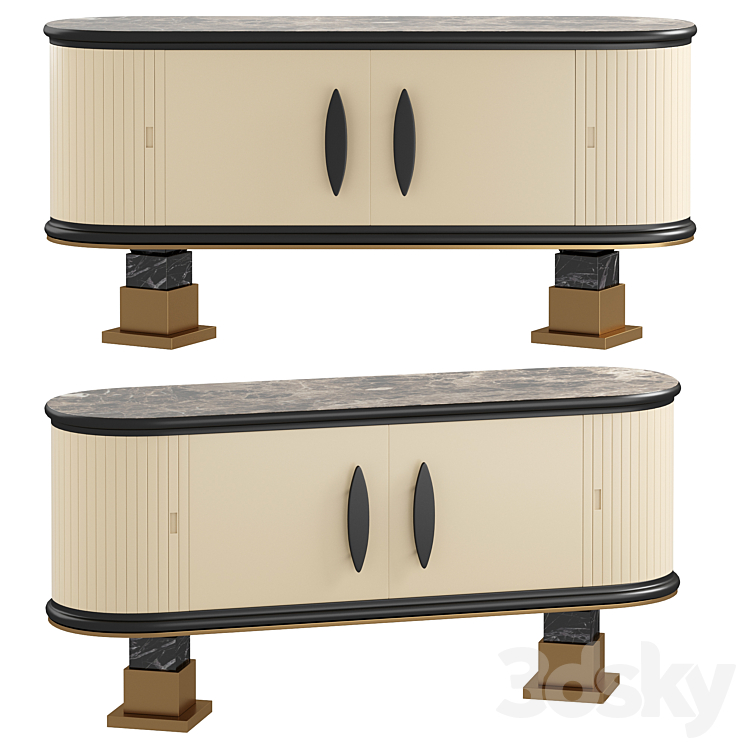 BABAR SIDEBOARD - Sideboard & Chest of drawer - 3D model