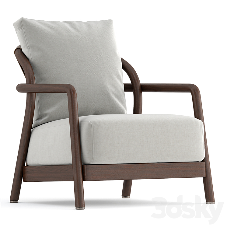 Alison Armchair by Flexform - Arm chair - 3D model