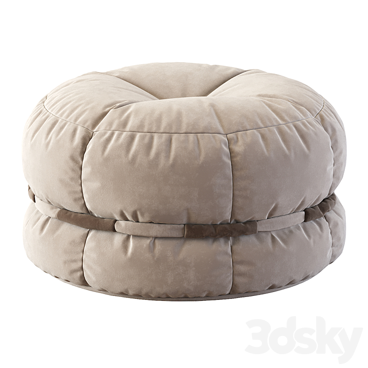 Soft Pouf 3d_henmat - Other soft seating - 3D model