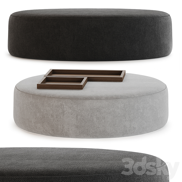 Pouf by WoodFans - Other soft seating - 3D model