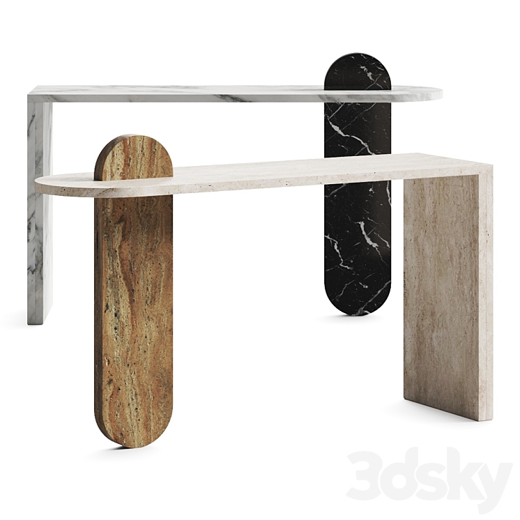 Chapter Studio Bespoke Console Table - Console - 3D model