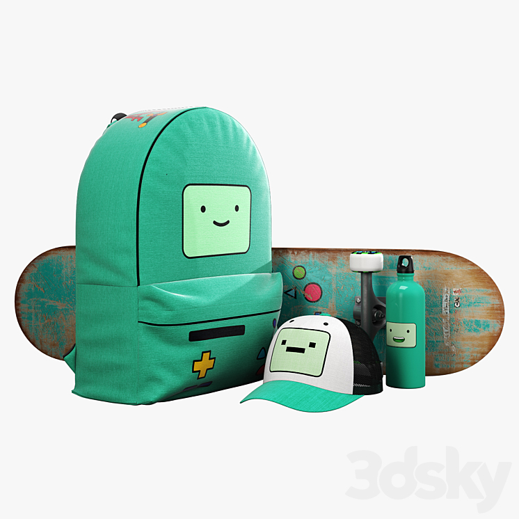 decorative set adventure time Bimo - Miscellaneous - 3D model