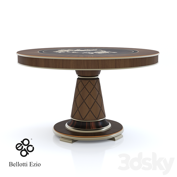 (OM) Bellotti Ezio 1373 - Table - 3D model