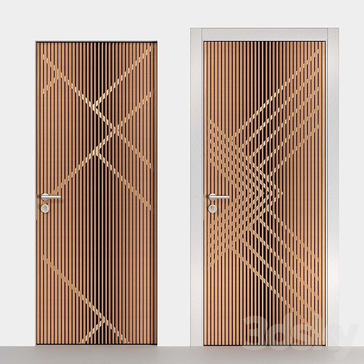 Interior door 001 - Doors - 3D model