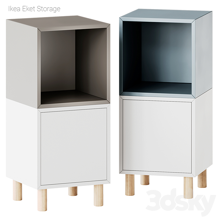 Ikea Eket Storage Combination with legs - Sideboard & Chest of drawer ...