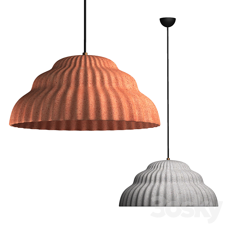 Schneid Studio Kaskad Lampe - Pendant light - 3D model