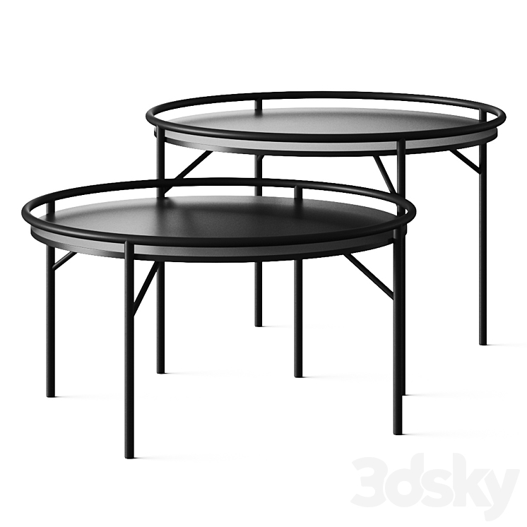 Rossin Samurai Coffee Tables - Table - 3D model