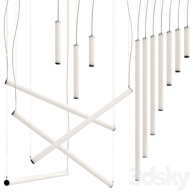 ISSA S By Intra lighting - Pendant light - 3D model