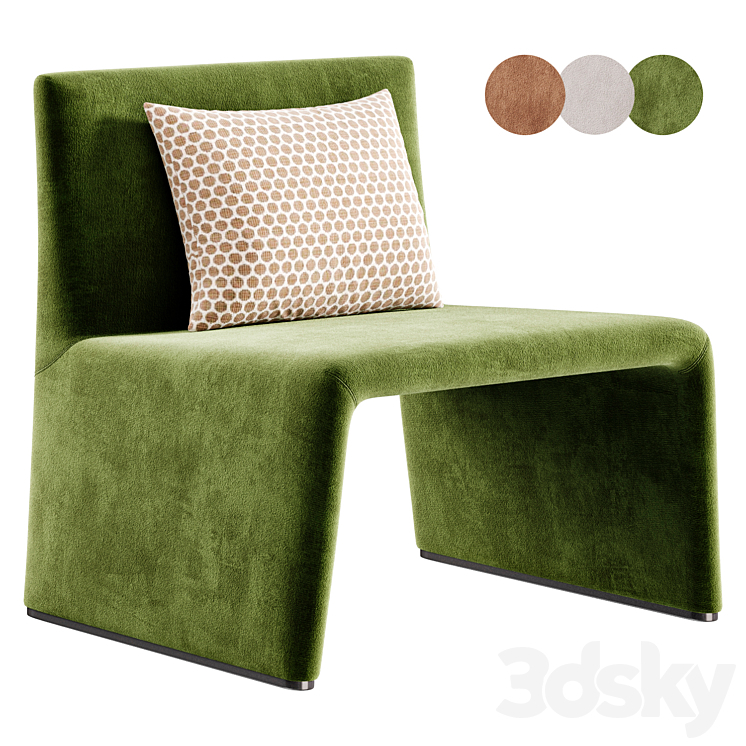 Patty Chair by Verzelloni - Chair - 3D model