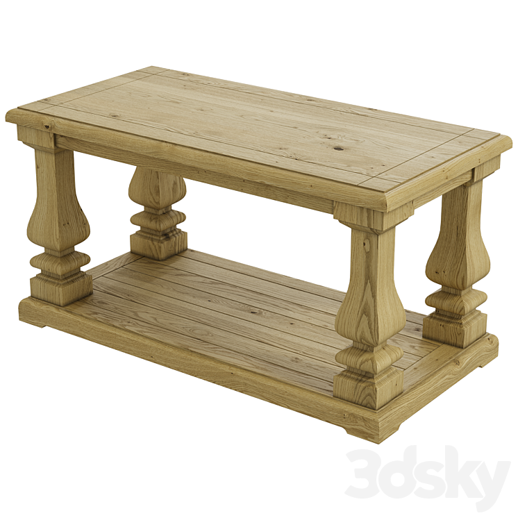 Coffee table Vintage 2 (Vero Mebel) - Table - 3D model