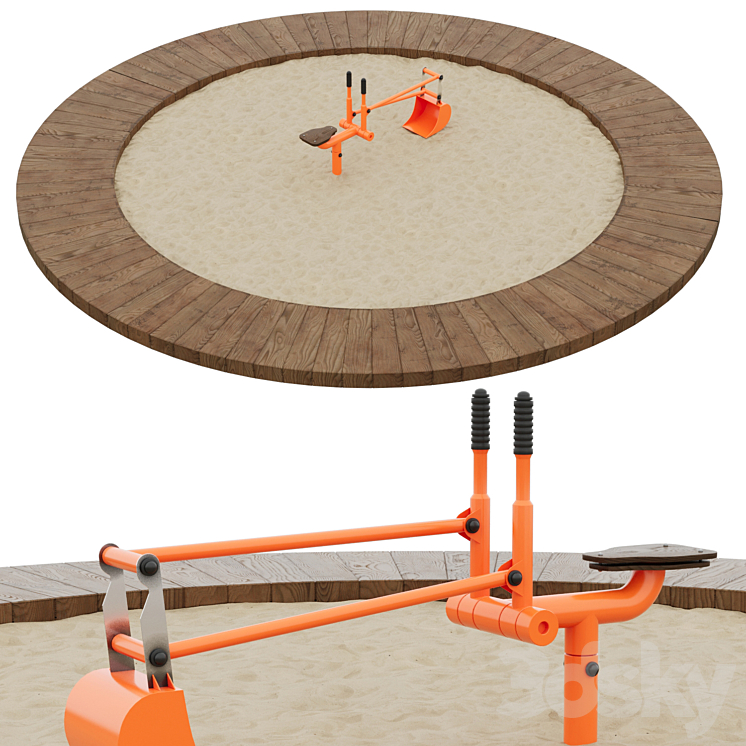 Sandbox 4 - Playground - 3D model