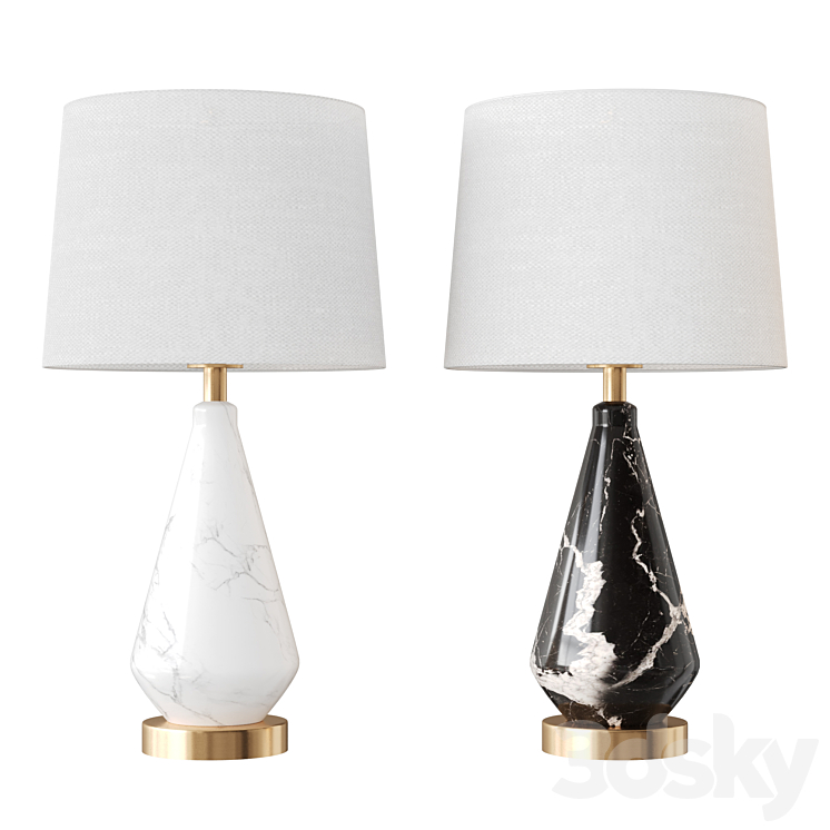 Table lamp West Elm Led7 Future Lighting - Table lamp - 3D model