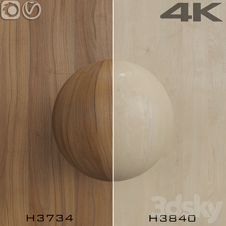 Egger #44 - Wood - 3D model