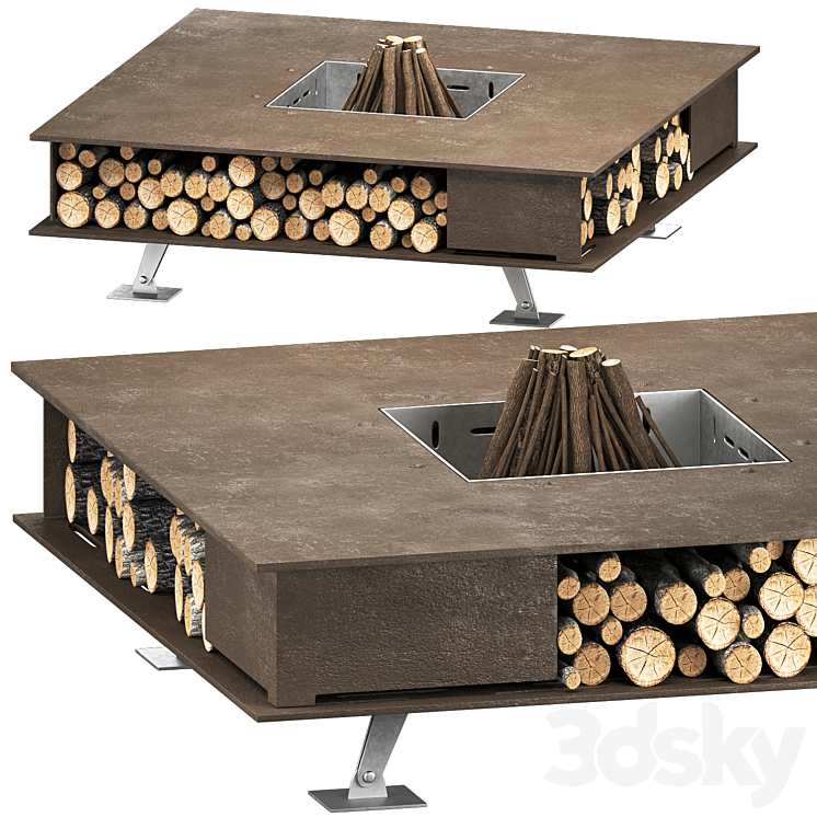 Toast Fire Pit - Barbecue and grill - 3D model