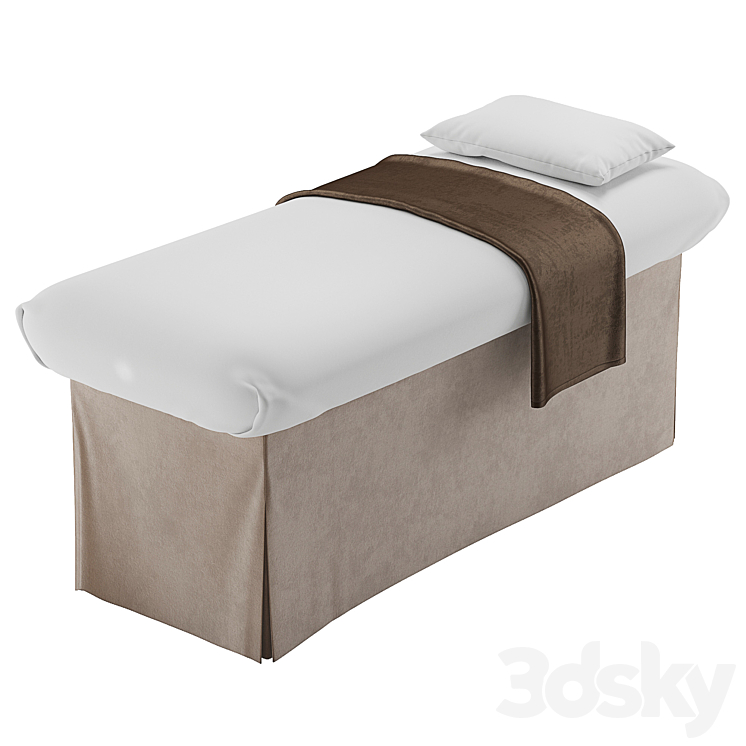 Spa bed 2 - Beauty salon - 3D model