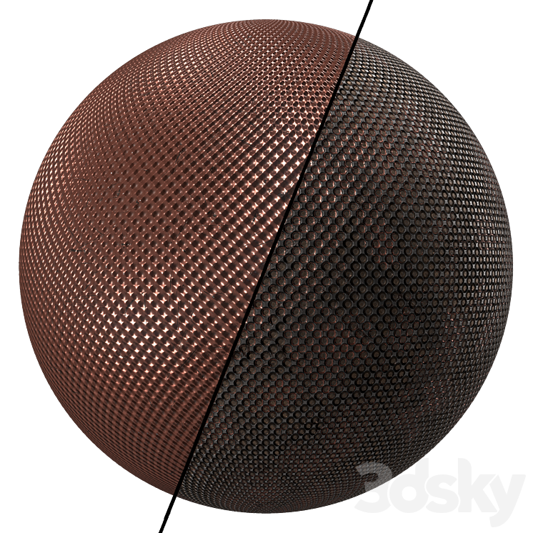 Metal Materials 43- Metal panels By Paint | Pbr 4k Seamless Sbsar ...