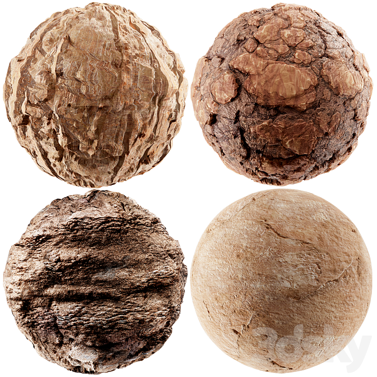 Rock texture-collection 01 - Stone - 3D model