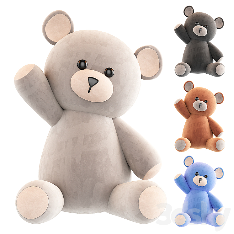 Teddy's - Toy - 3D model