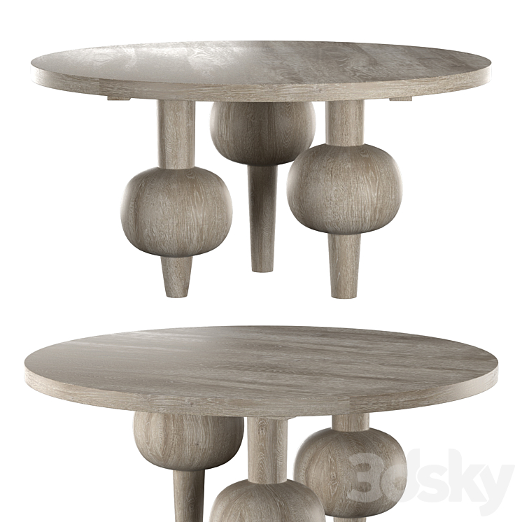 Julie Dining Table - Table - 3D model